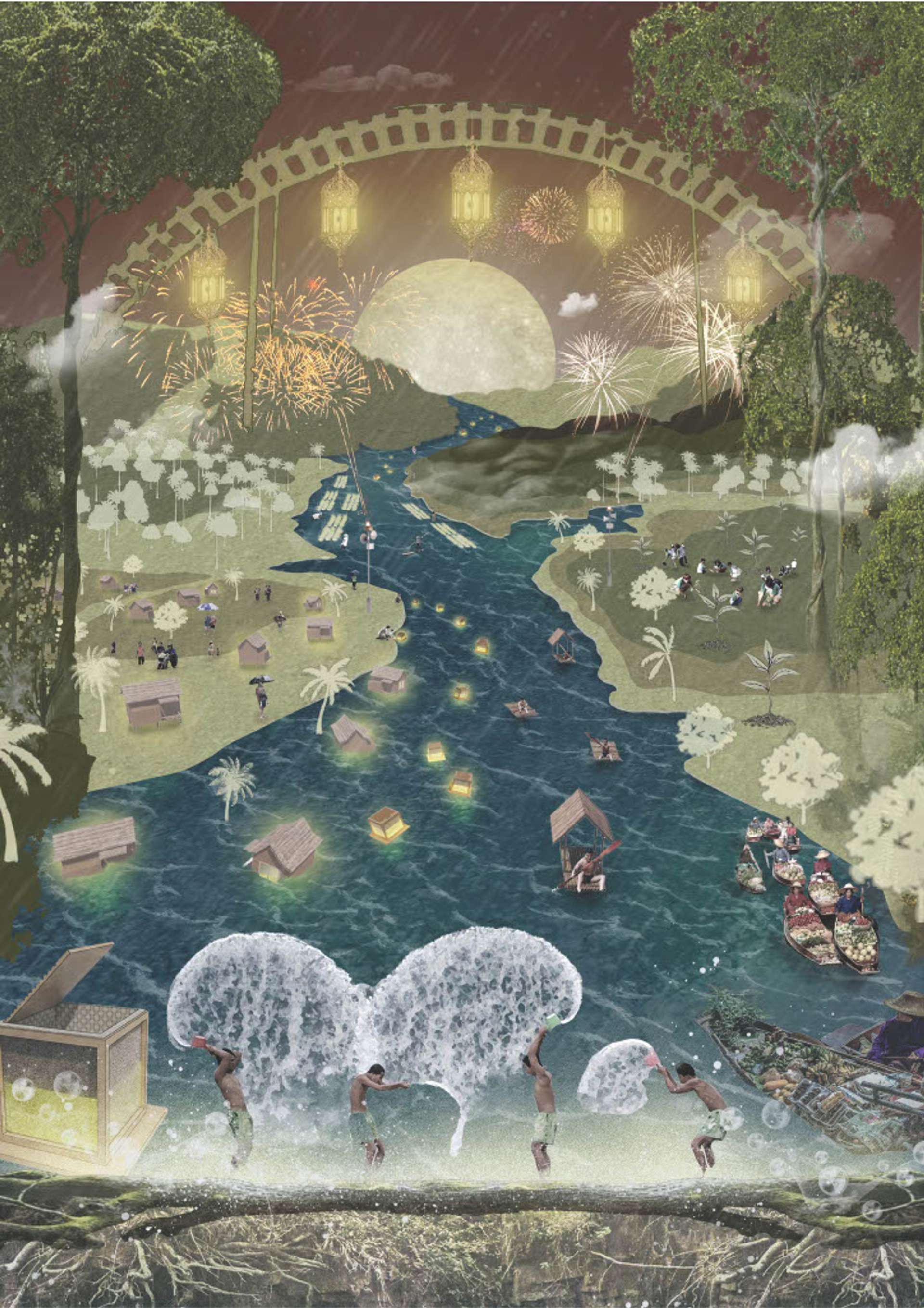 Flood Festival - Embrace the Gift from Nature – KoozArch