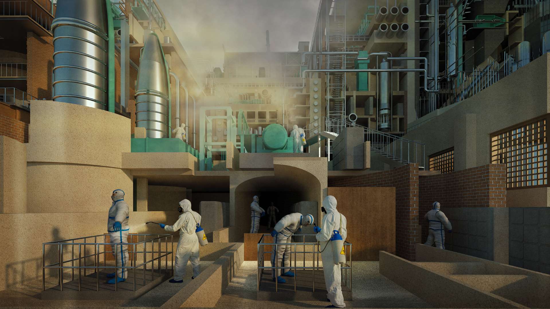 The Village inside the Nuclear Power Plant – KoozArch