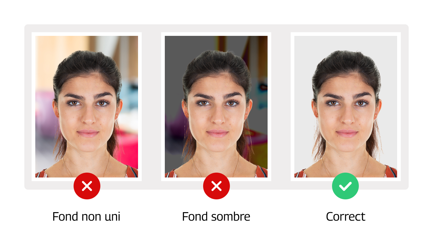 Exemples de photos d’identité : voyez tout de suite la différence