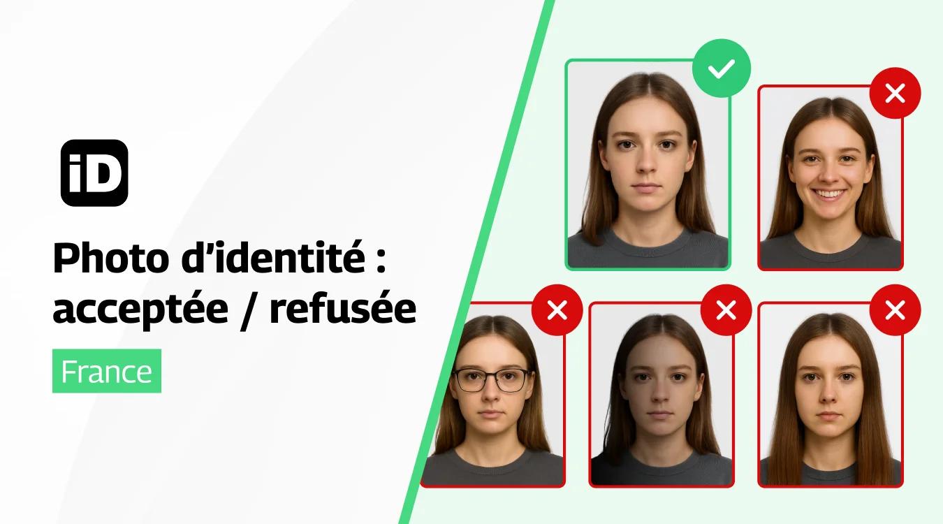 Exemples de photos d’identité : voyez tout de suite la différence