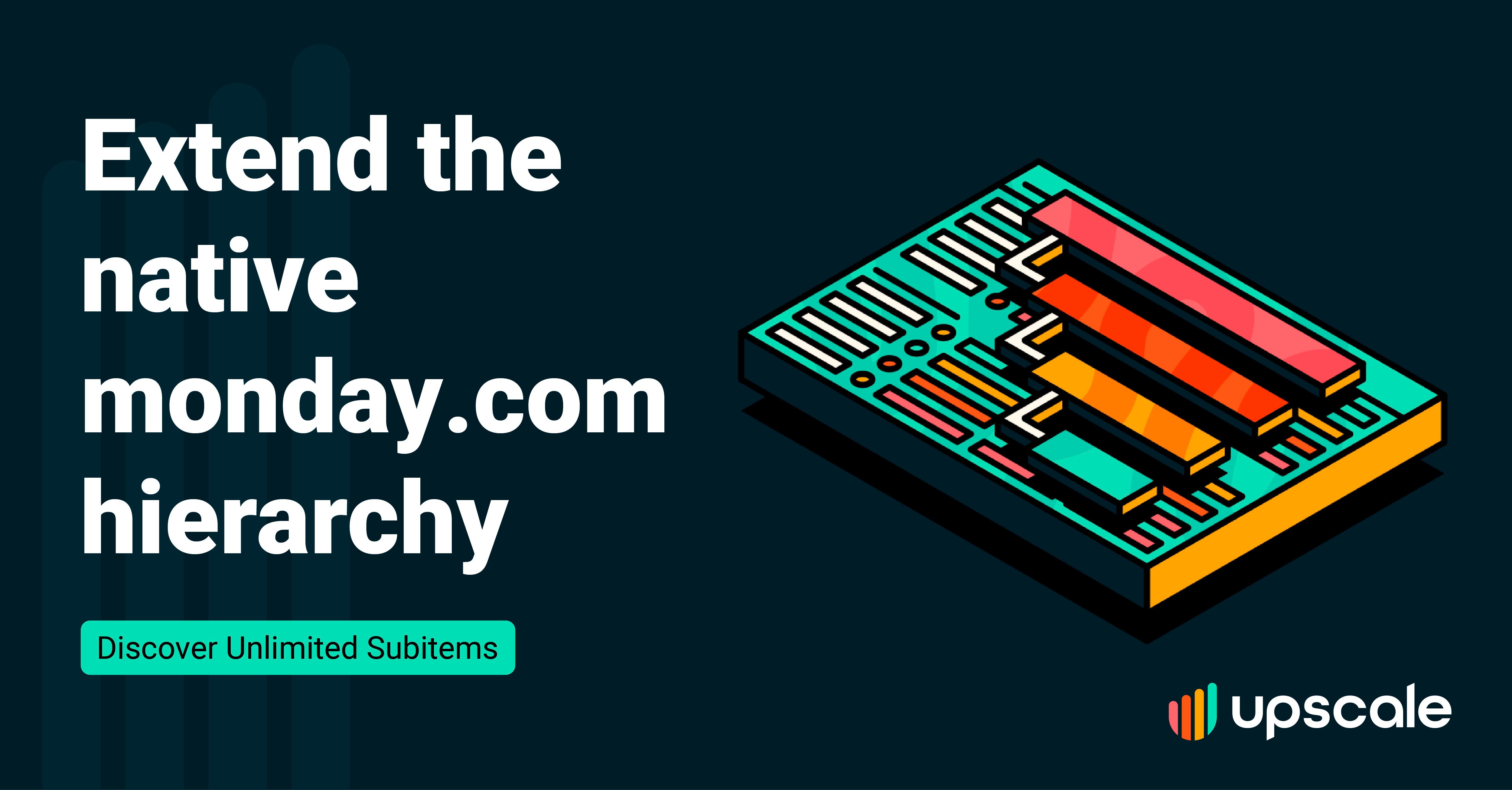 Unlimited Subitems for monday.com