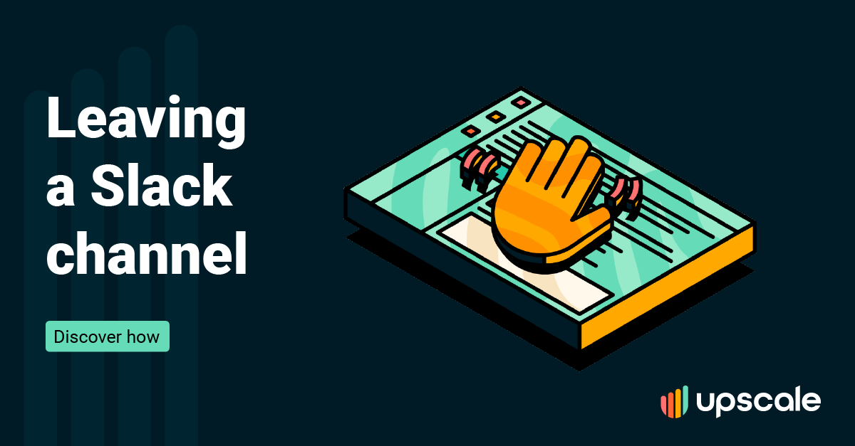 How to leave a Slack channel