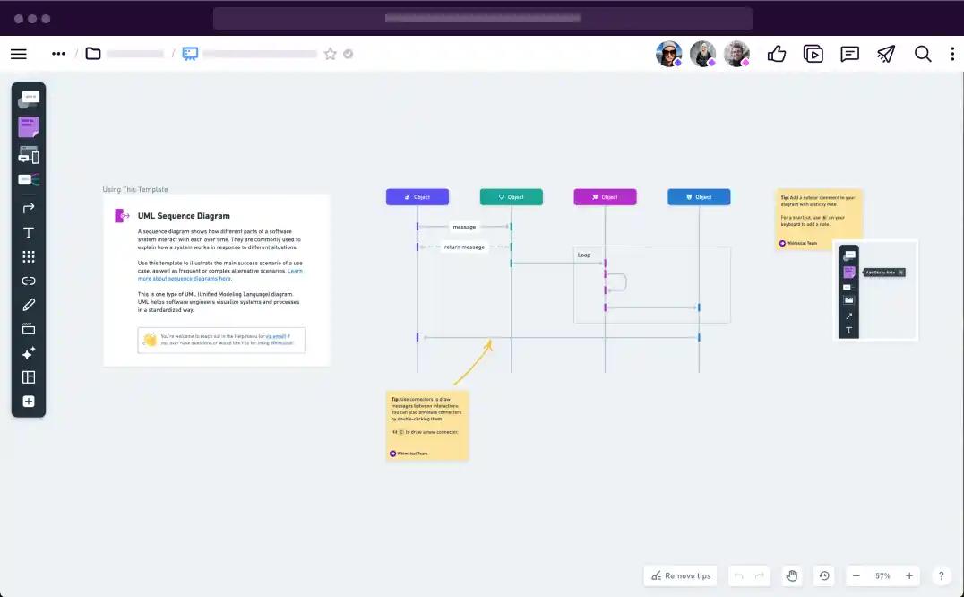 Free Sequence Diagram Templates - Whimsical Free Sequence Diagram Templates - Whimsical