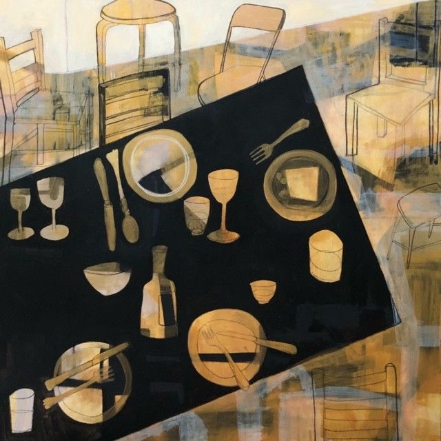 Bokhælj: Utstilling med Cathrine Boman | Fredrikstad bibliotek