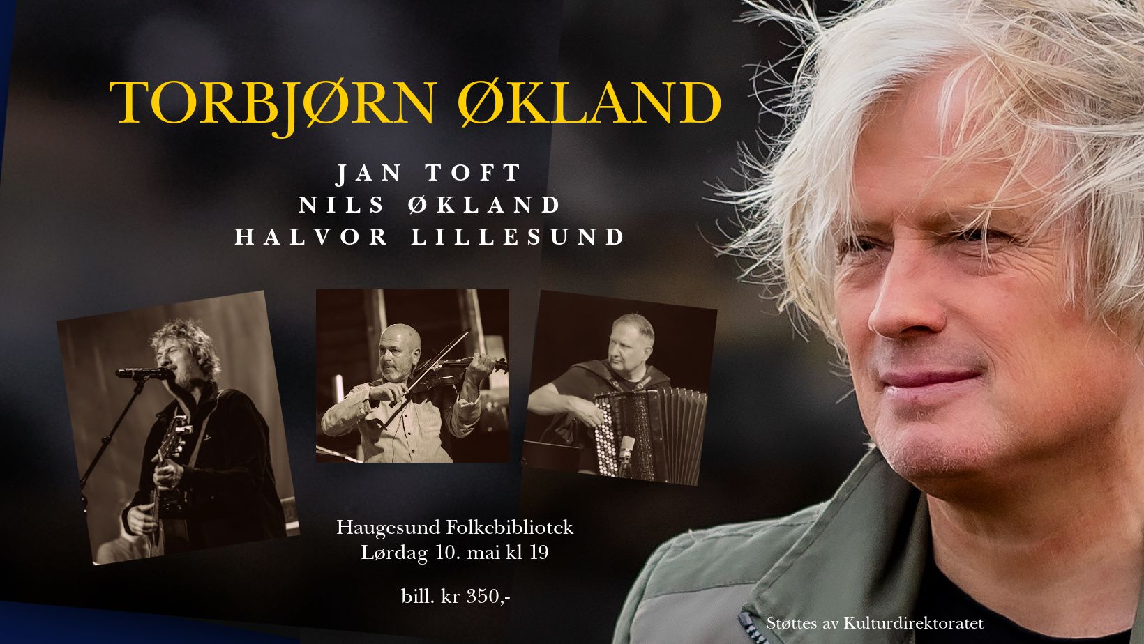 Torbjørn Økland m/Jan Toft, Nils Økland og Halvor Lillesund | 10. mai ...