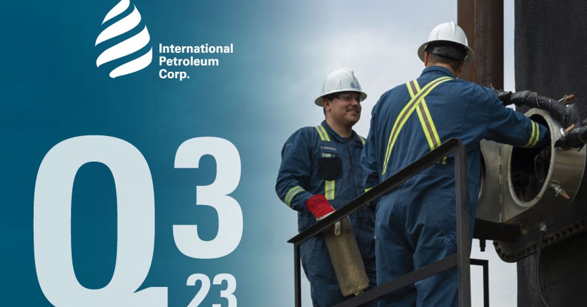 IPC Third Quarter 2023 Financial and Operational Results; Share ...