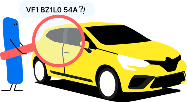 Renault VIN Decoder: verifica números VIN grátis
