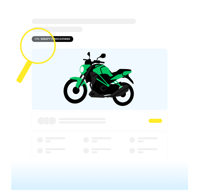 Motorcycle VIN Decoder UK: Check motorcycle VIN number