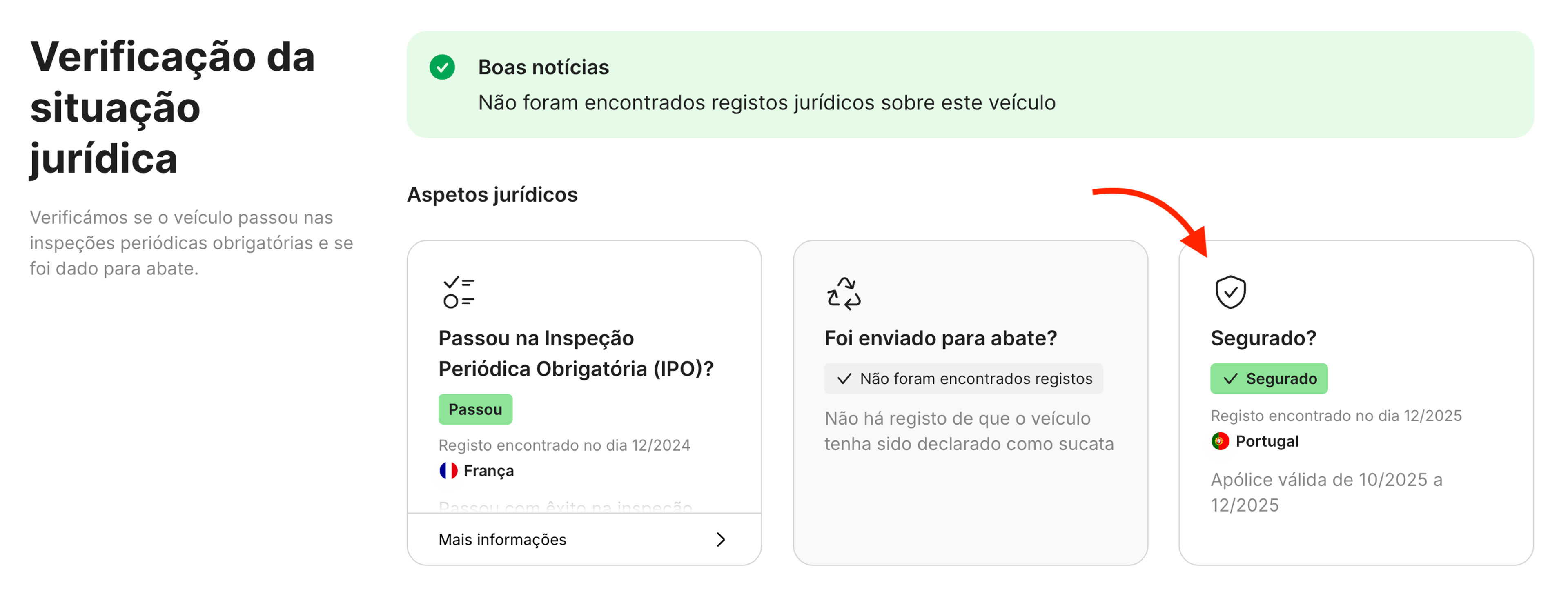 Como verificar o seguro pela matrícula em Portugal?