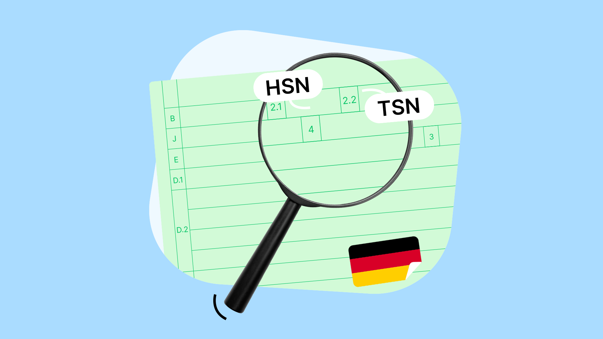 HSN & TSN: Schlüsselnummern finden und verstehen
