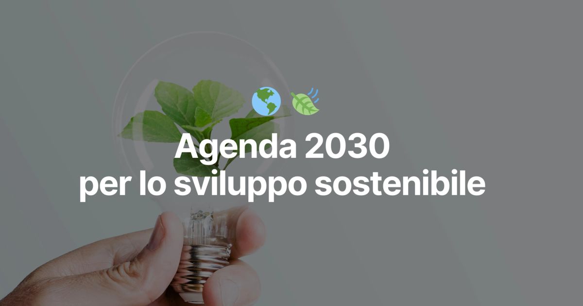 Agenda 2030 per lo sviluppo sostenibile: cos’è e quali sono gli ... Agenda 2030 per lo sviluppo sostenibile: cos’è e quali sono gli ...