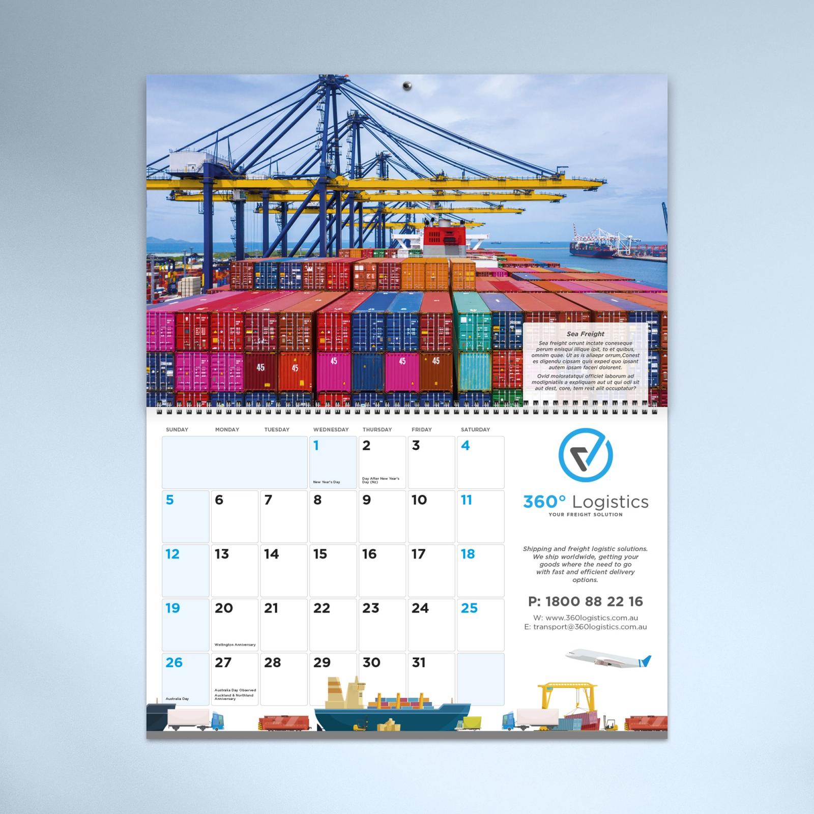 Custom Booklet Calendars