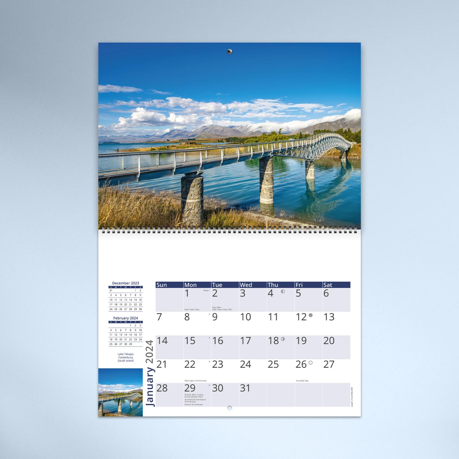 Booklet Calendars
