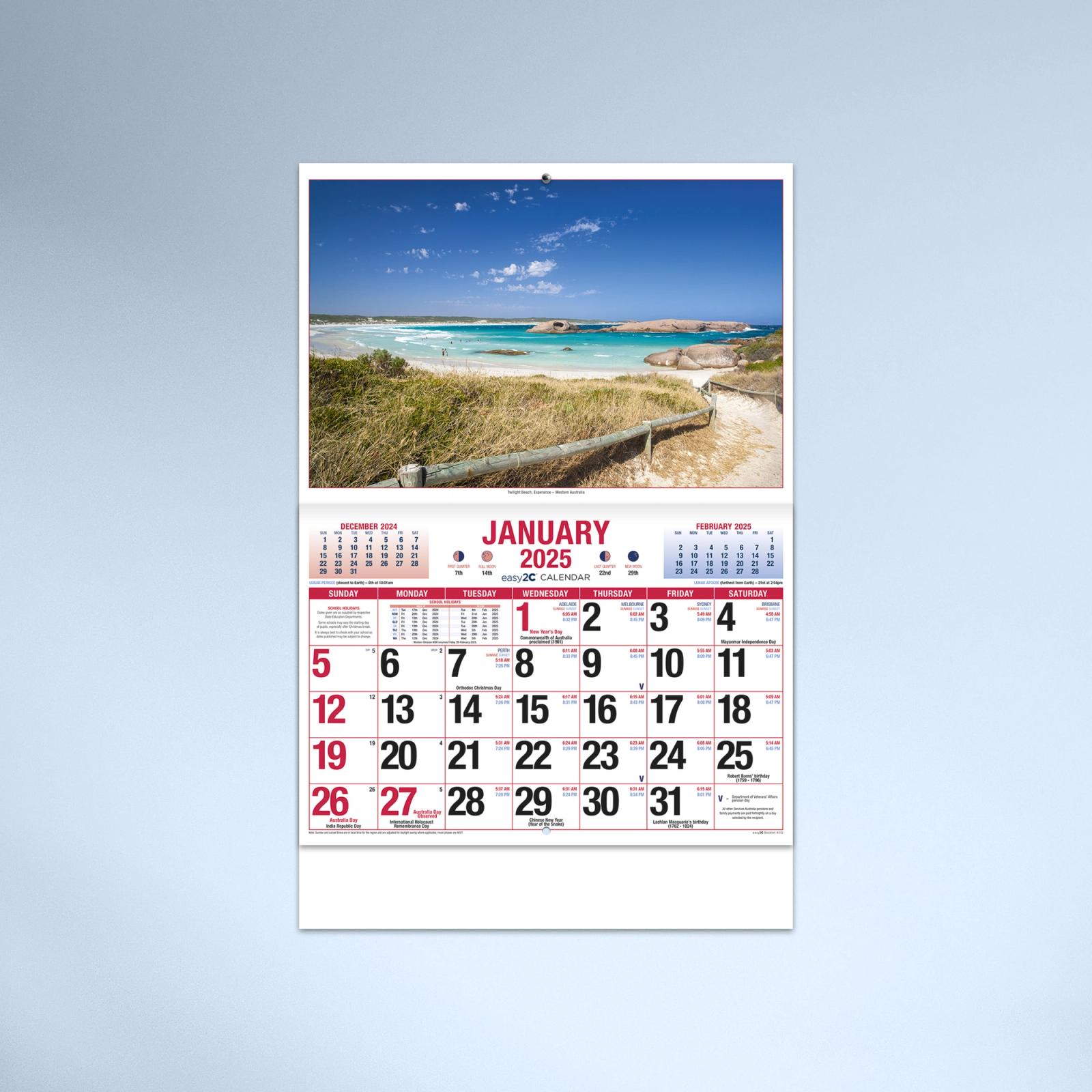 Booklet Calendars