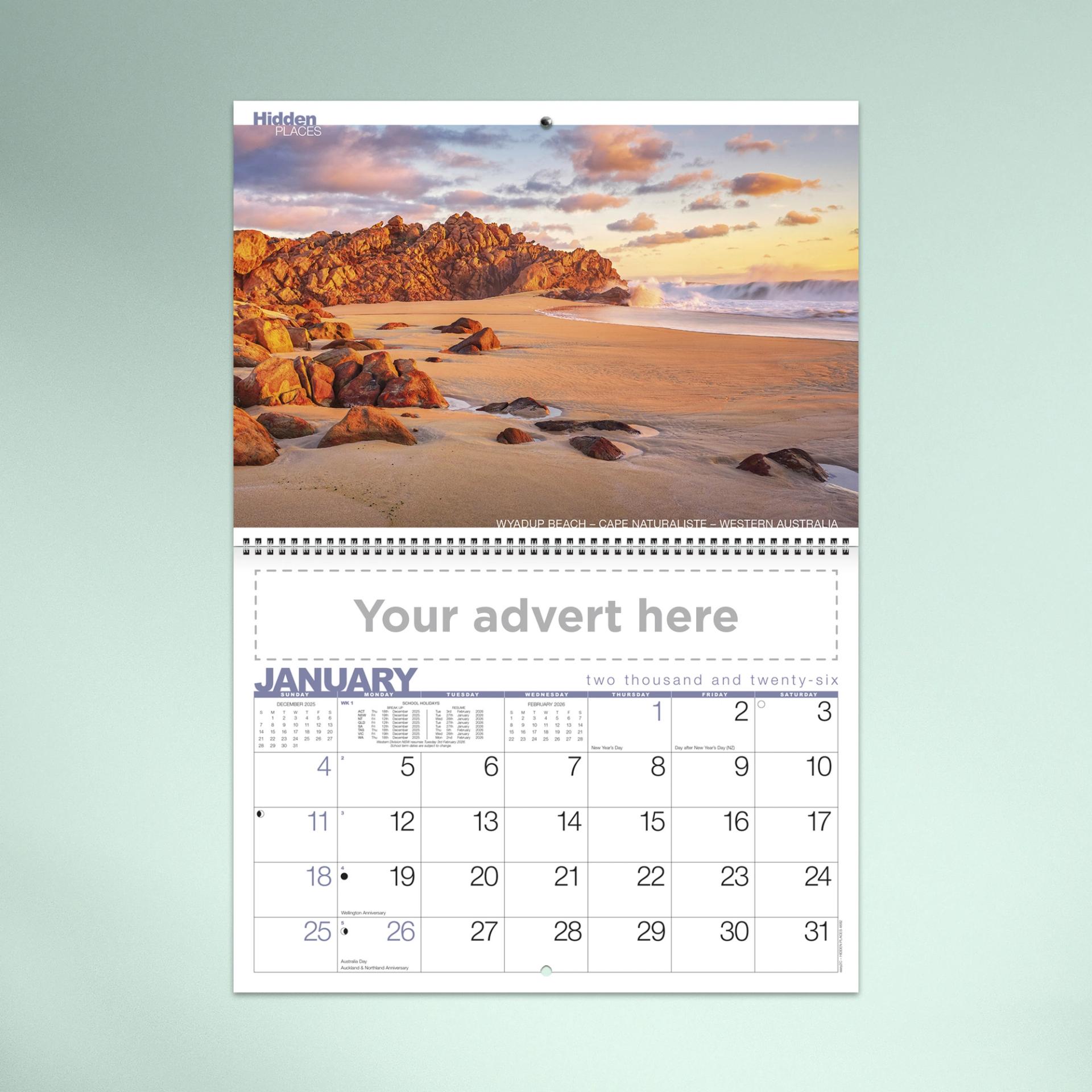 Booklet Calendars