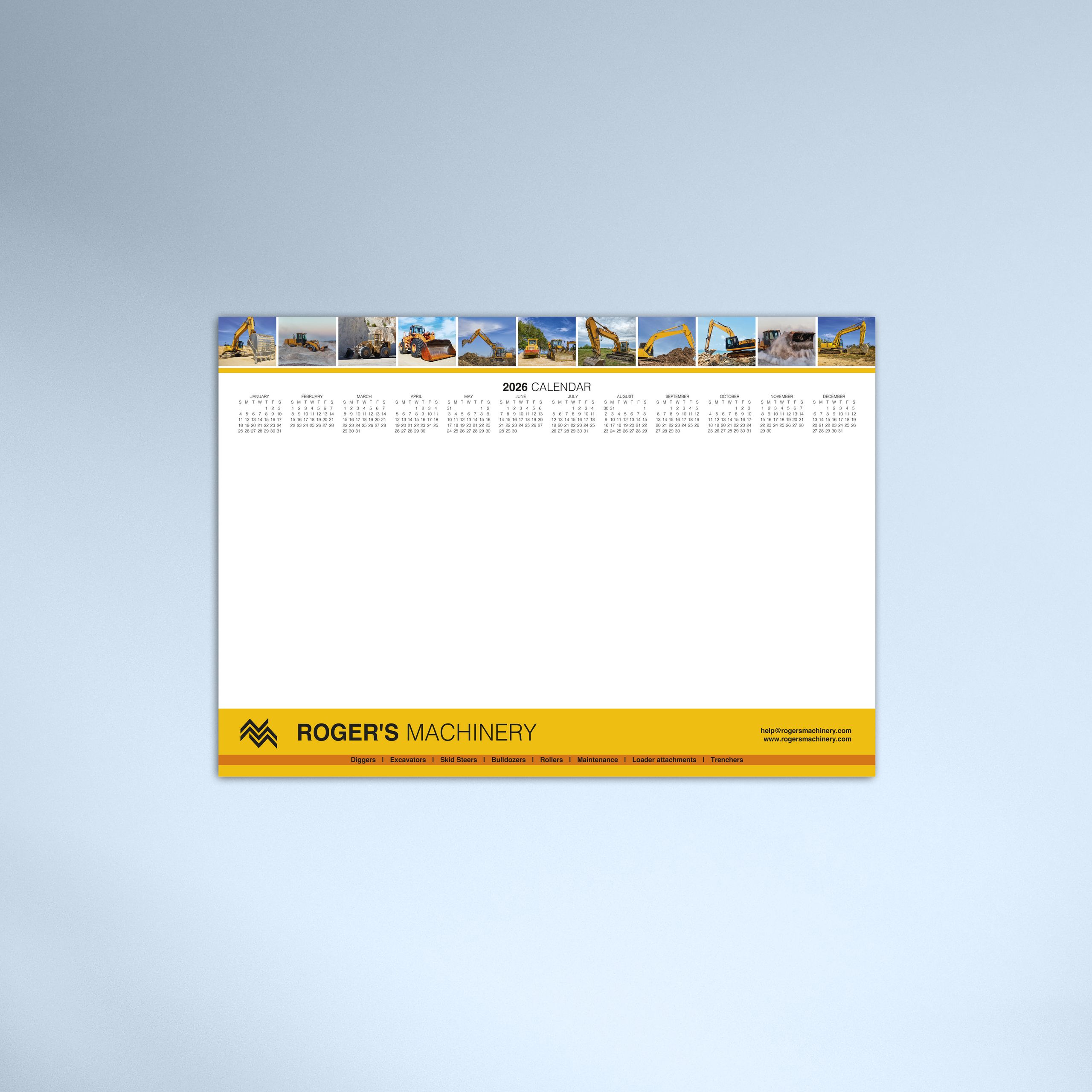 50 Page Desk Pad - Full Custom