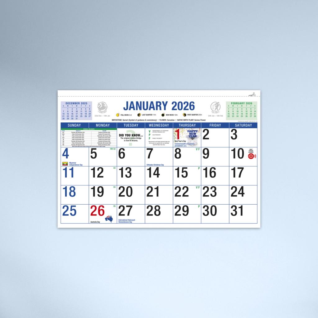 Miscellaneous Calendars