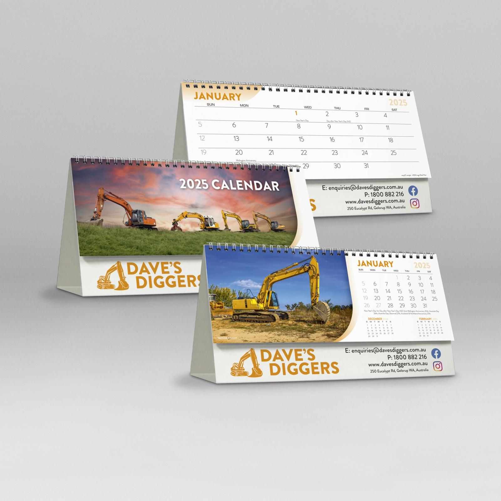 Custom Desk Calendars
