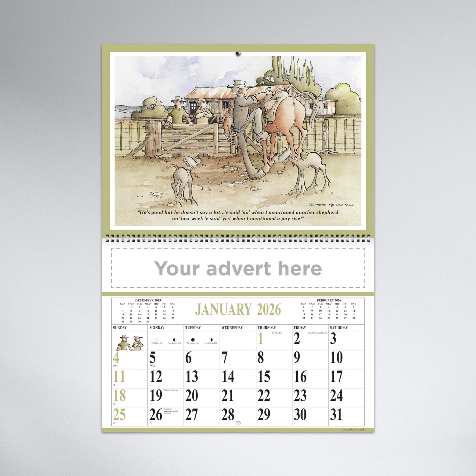 Booklet Calendars