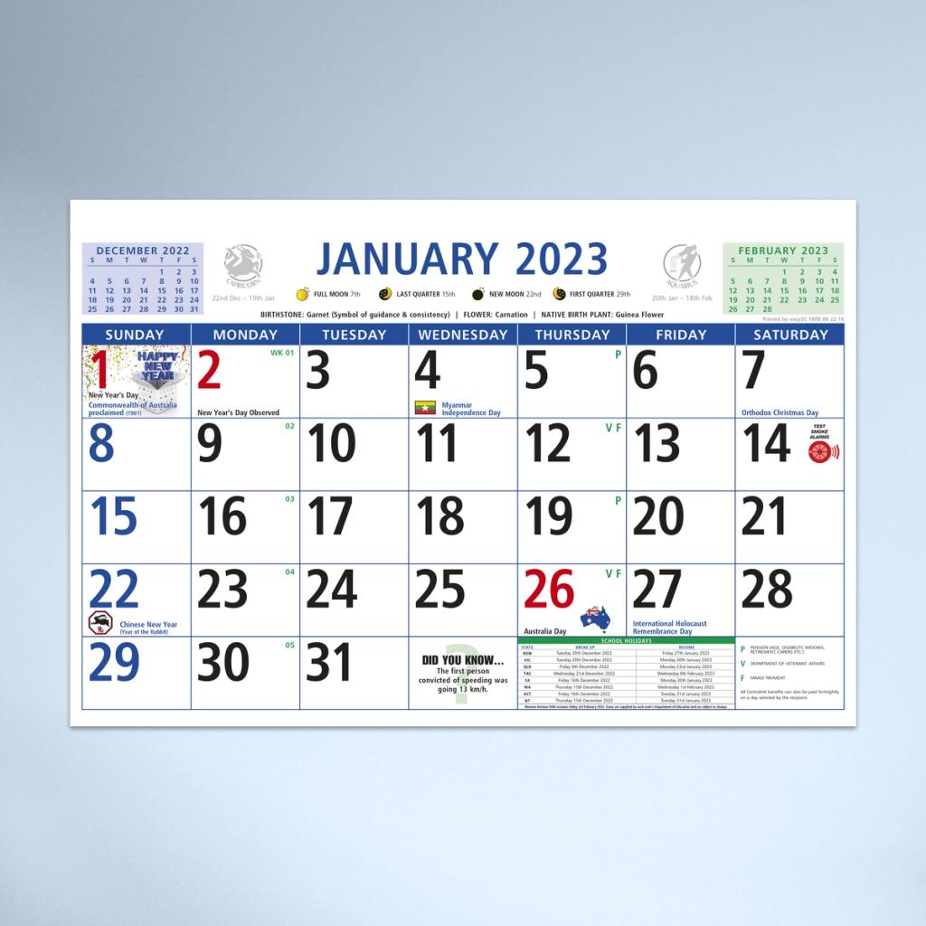 Miscellaneous Calendars