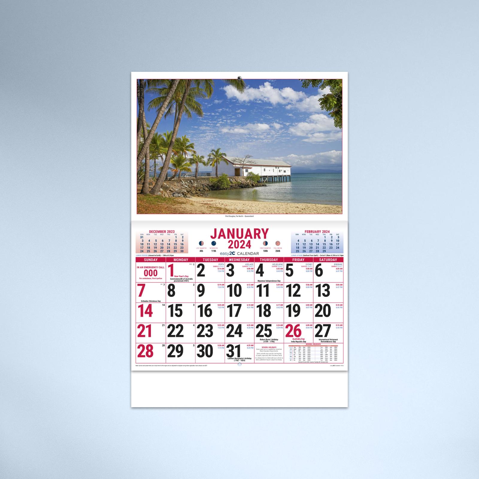 Booklet Calendars
