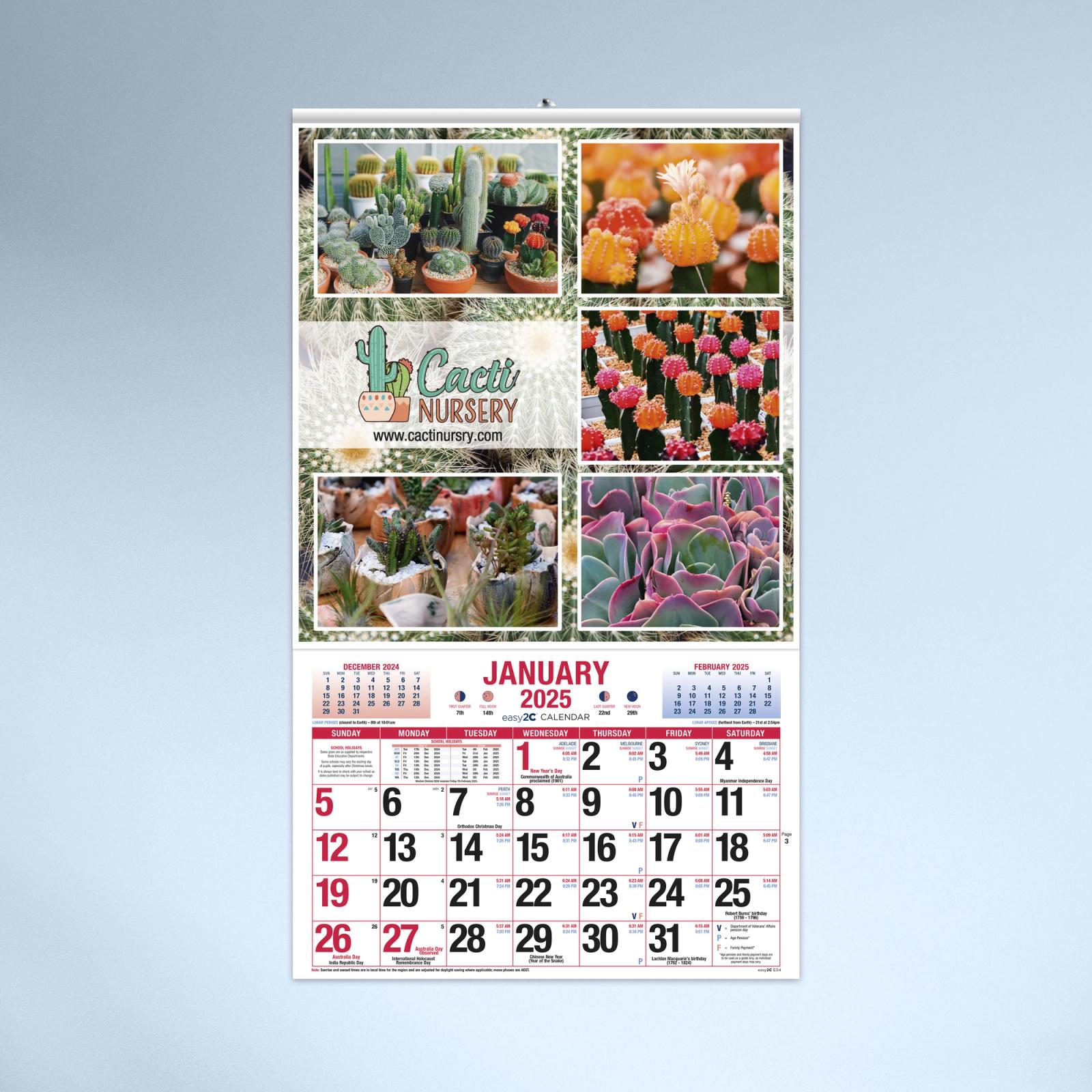 Custom Hanger Calendars