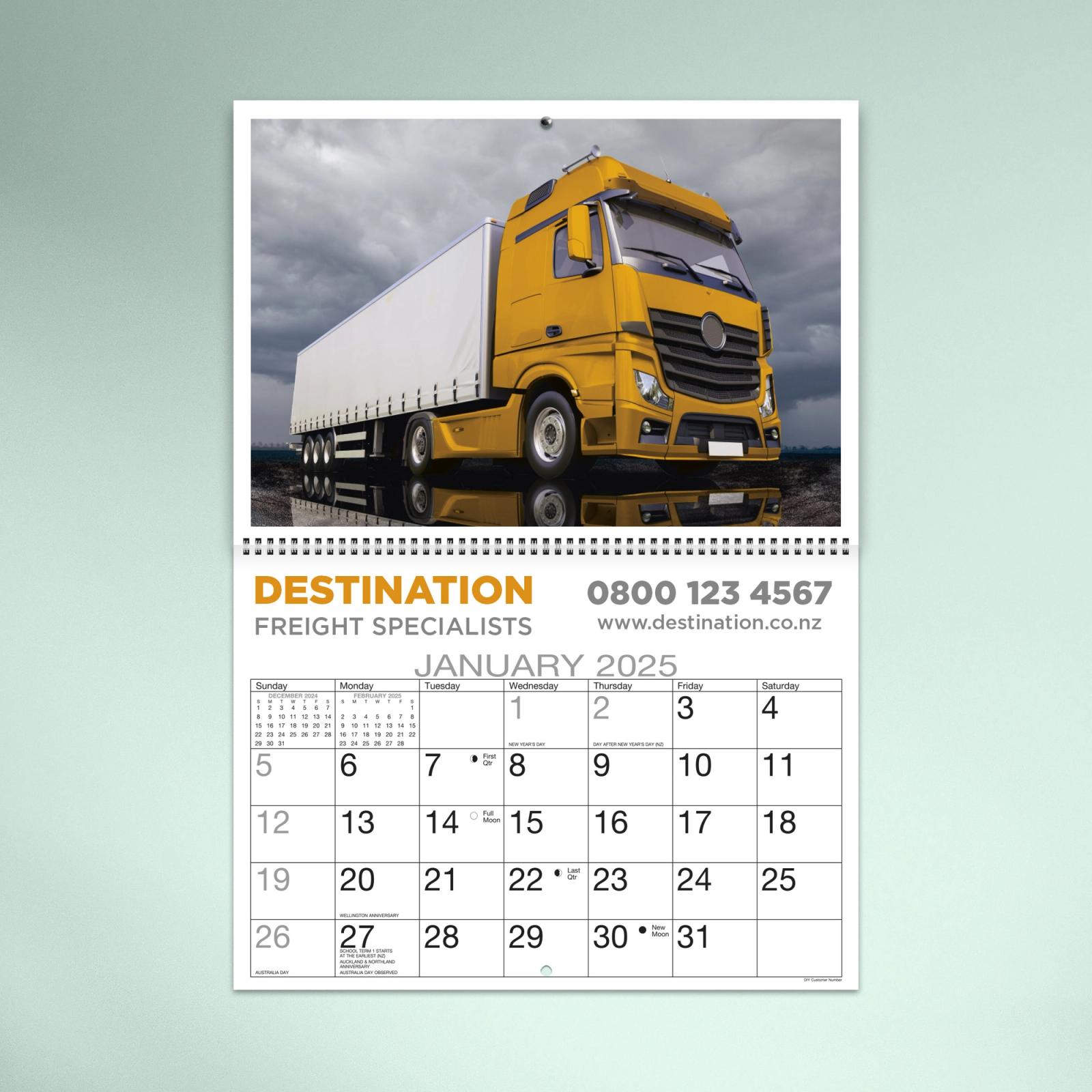 Custom Booklet Calendars