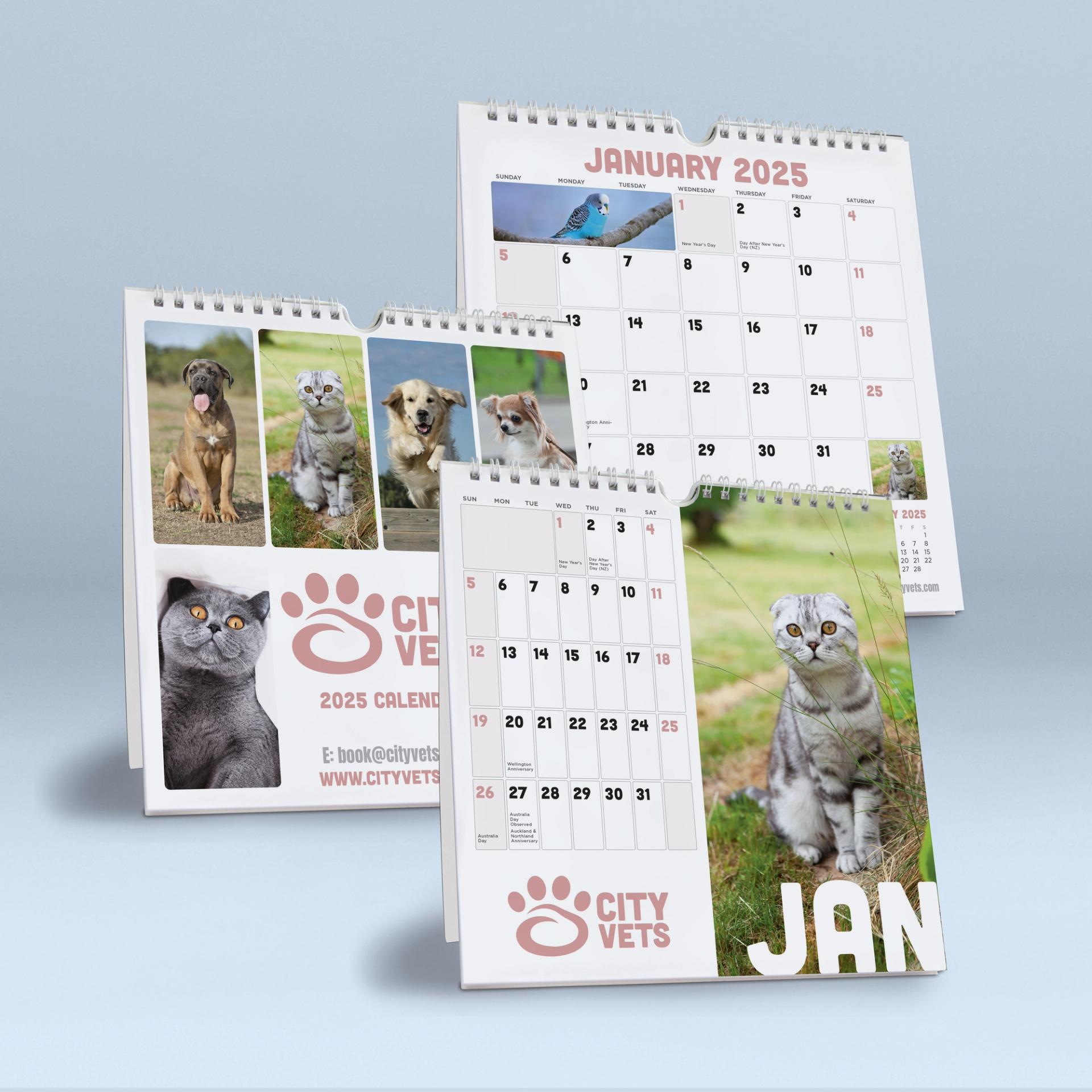 Custom Desk Calendars
