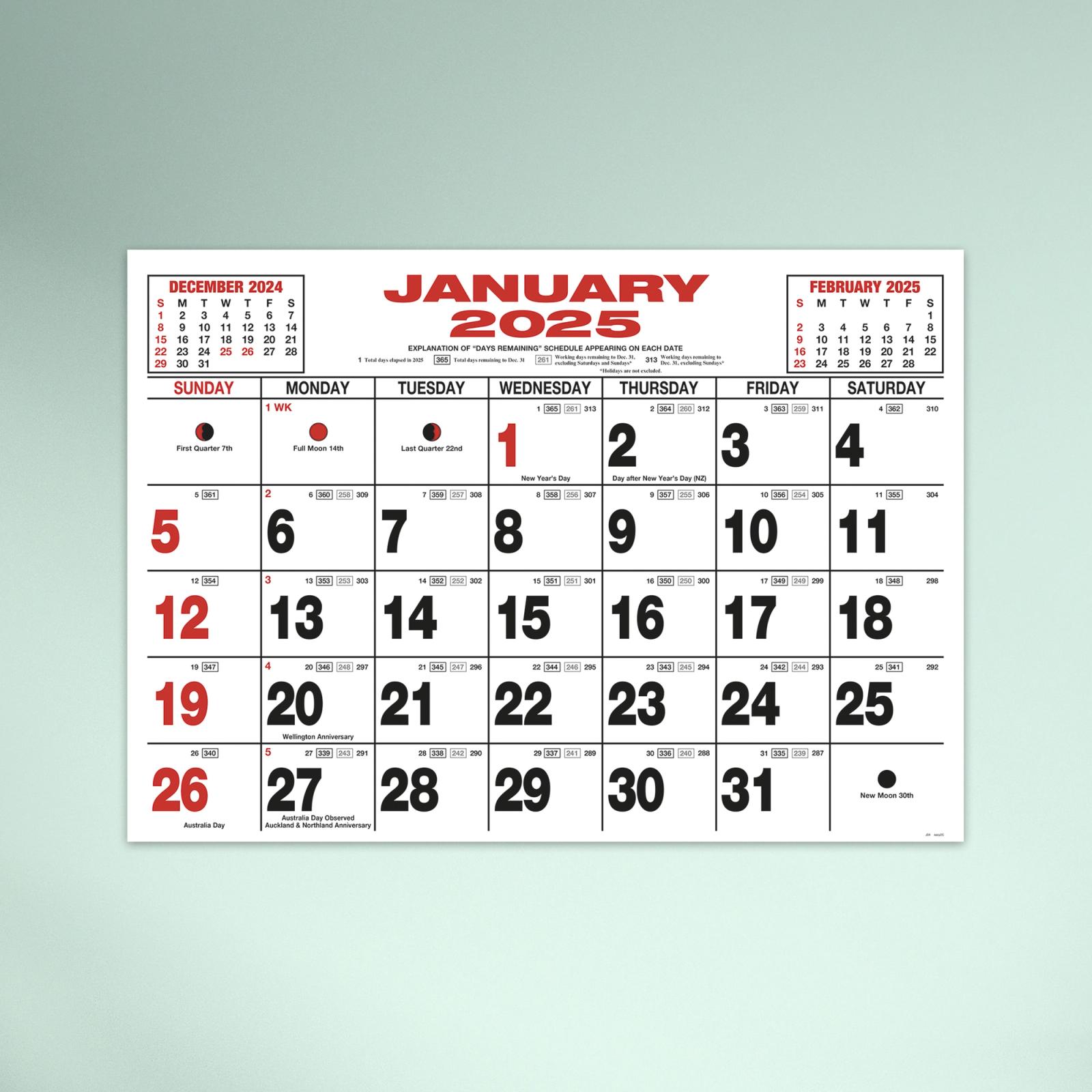 easy2C Calendar Pad