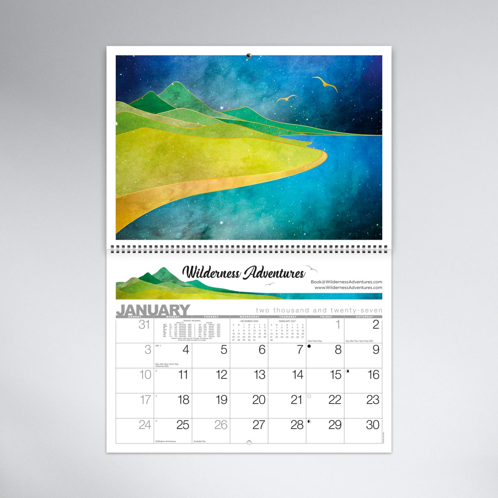 Custom Booklet Calendars