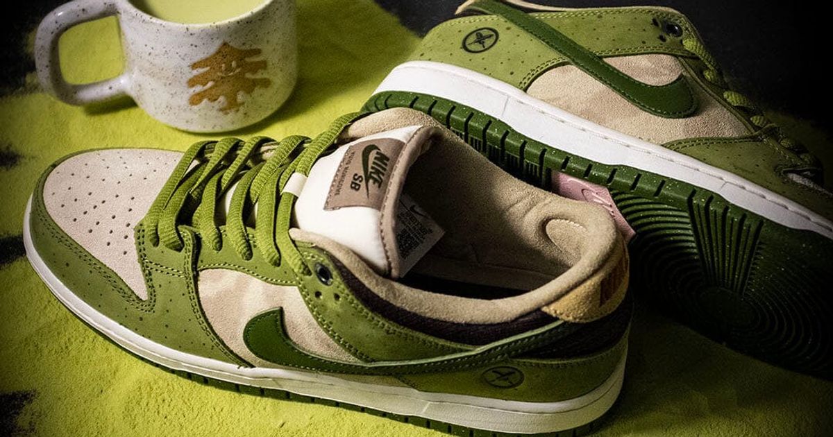 El skate se viste de verde: Nike SB Dunk "Matcha" x Yuto Horigome ...