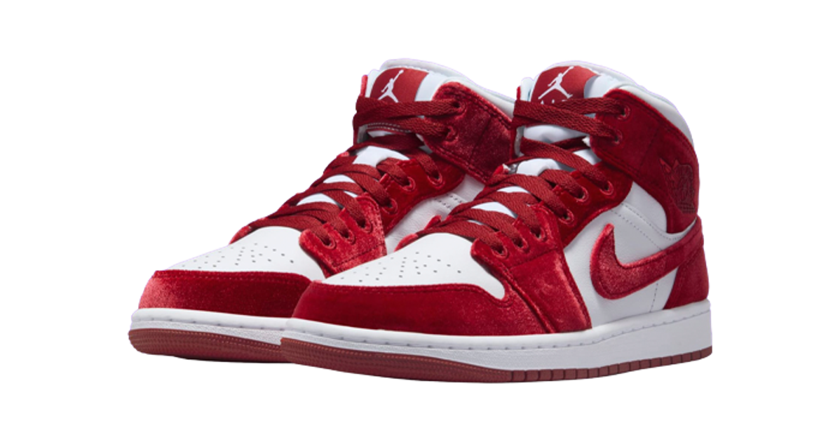 Air Jordan 1 Mid - Red Velvet (W) | SneakerHouse Argentina