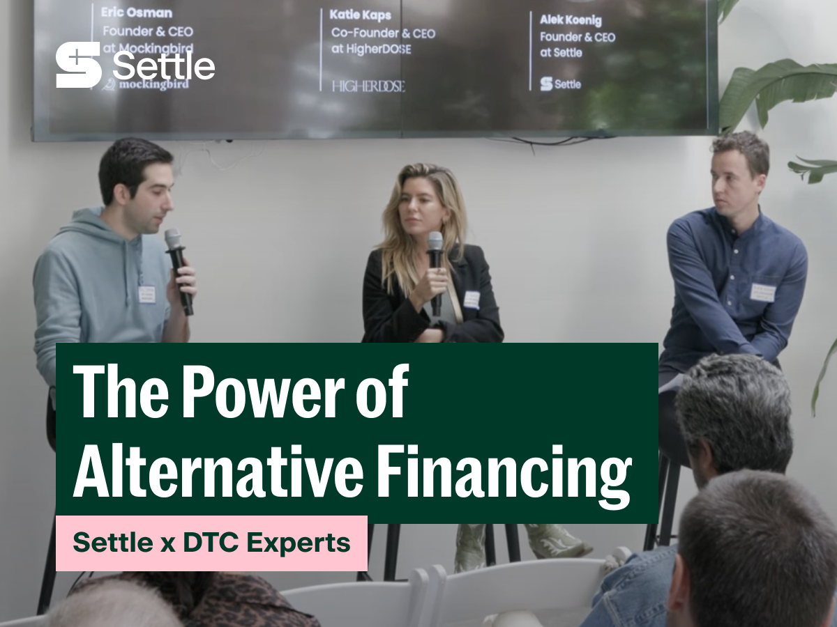 Settle | Settle Blog - Settle x DTC Experts: The Power of Alternative ...
