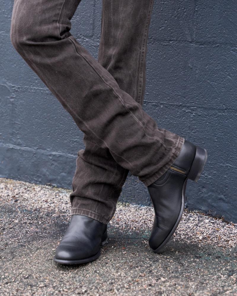 Men's Zipper Cowboy Boots - Leather Zip-Up Boots | Tecovas