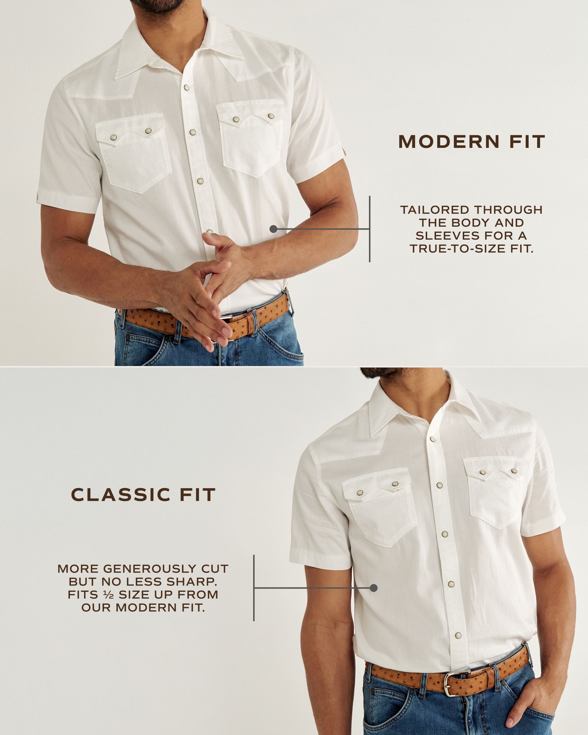 Men's Sawtooth Short Sleeve Pearl Snap | Tecovas