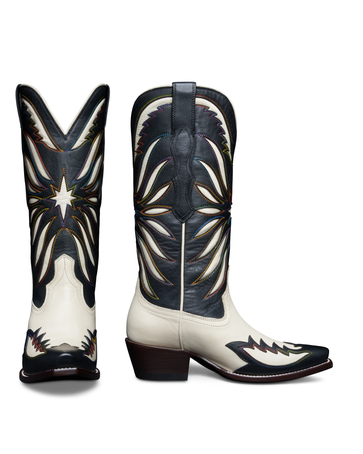 The Annie Star - Midnight / Antique White | Tecovas