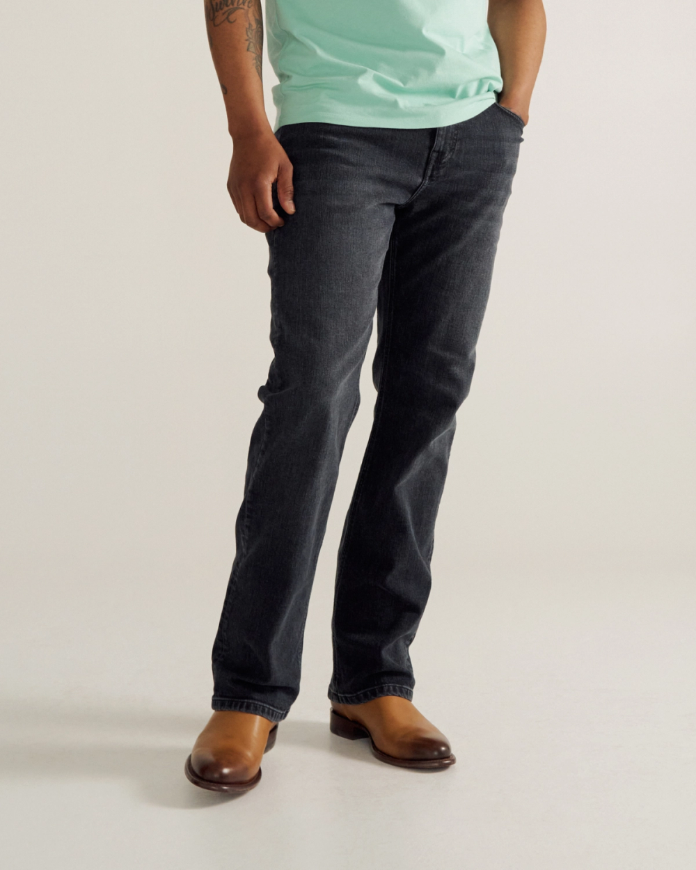 The Earl in Desert Cowhide - Men's Roper Boot | Tecovas