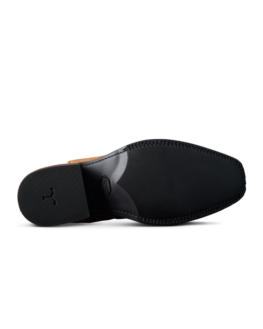 The Parker in Tan/Sage Bison - Men's Horseman Boot | Tecovas