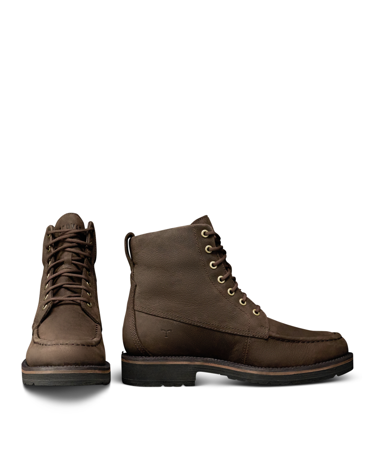 The Rugged Moc in Umber Cowhide - Men's Lace Up Boot | Tecovas