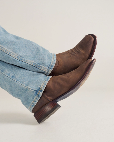 The Doc in Cafe Goat - Men's Cowboy Boot | Tecovas