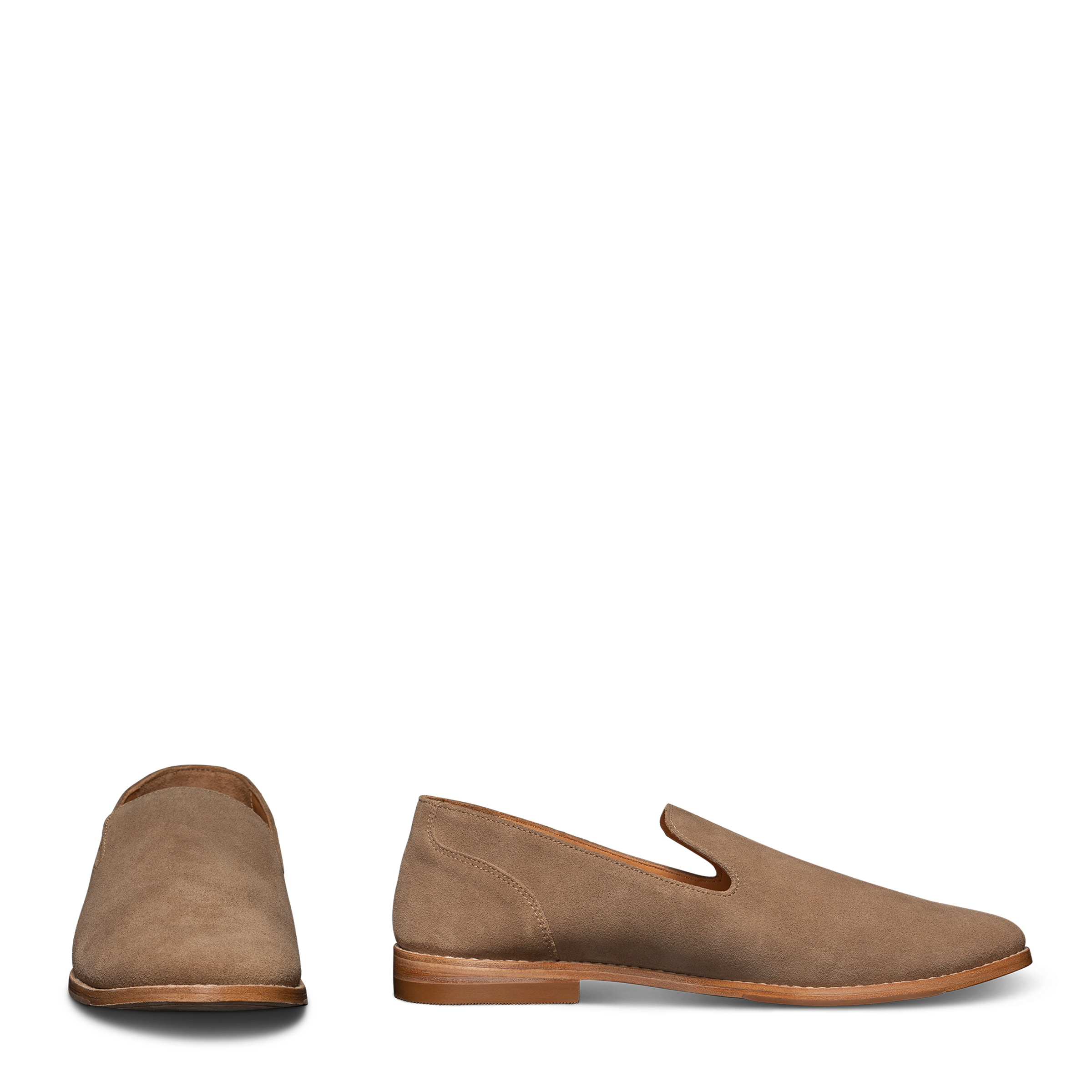 The Monterrey in Granite Suede - Men's Slip on | Tecovas