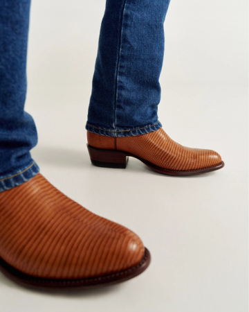 The Nolan in Peanut Lizard - Men's Cowboy Boot | Tecovas