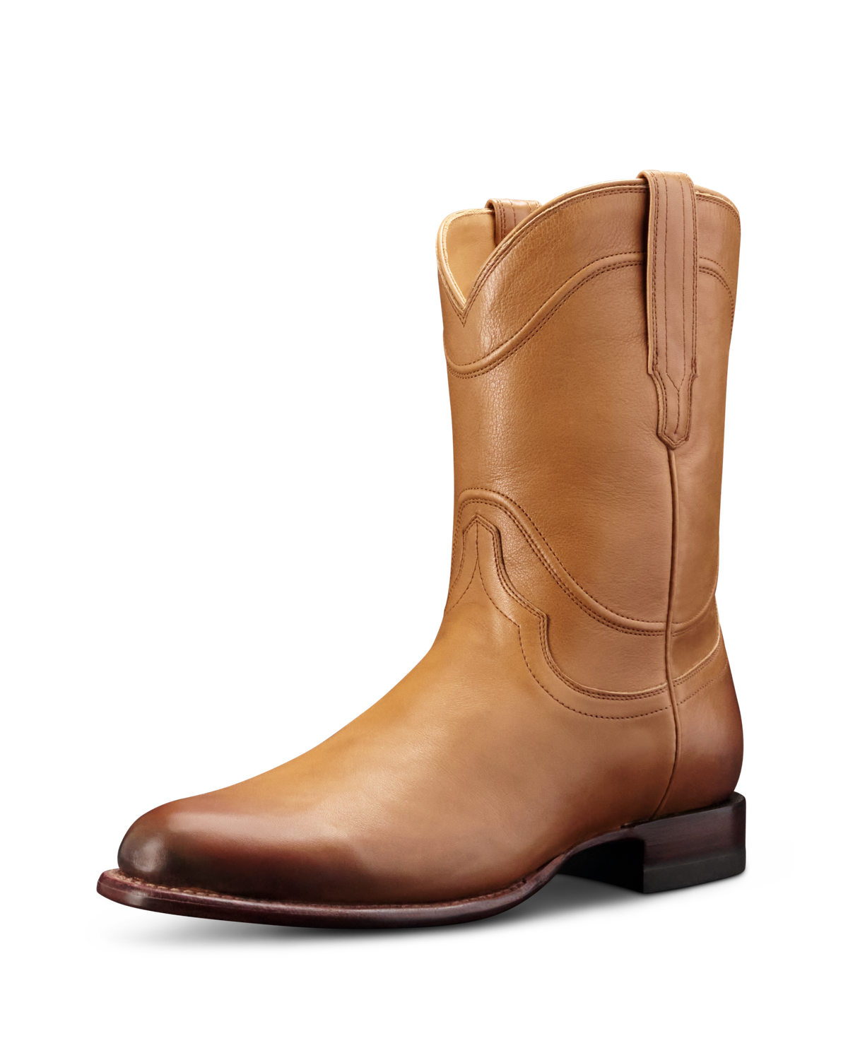 The Earl in Desert Cowhide - Men's Roper Boot | Tecovas