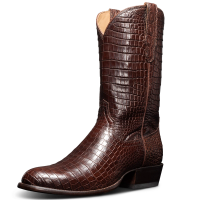 The Marshall in Coffee Crocodile - Men's Cowboy Boot | Tecovas