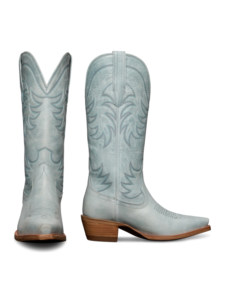 Women's Tall Cowgirl Boots | The Annie - Slate Blue | Tecovas