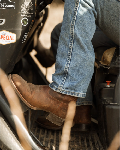 The Dusty in Cigar Cowhide - Men's Cowboy Boot | Tecovas