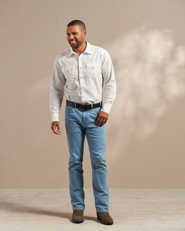 The Dean in Gravel Suede - Men's Zip Boot | Tecovas