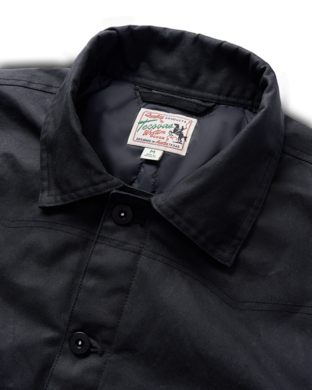 Men's Buckaroo Waxed Canvas Trucker Jacket | Tecovas