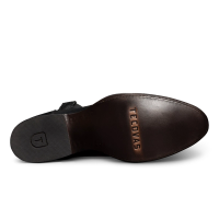 The Dean in Midnight Cowhide - Men's Zip Boot | Tecovas