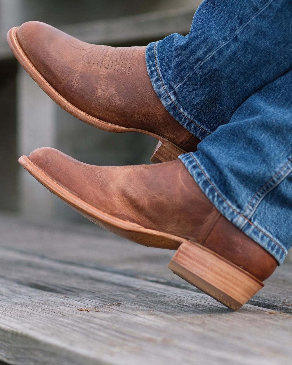 Traditional Cowboy Boots | The Cartwright - Scotch | Tecovas